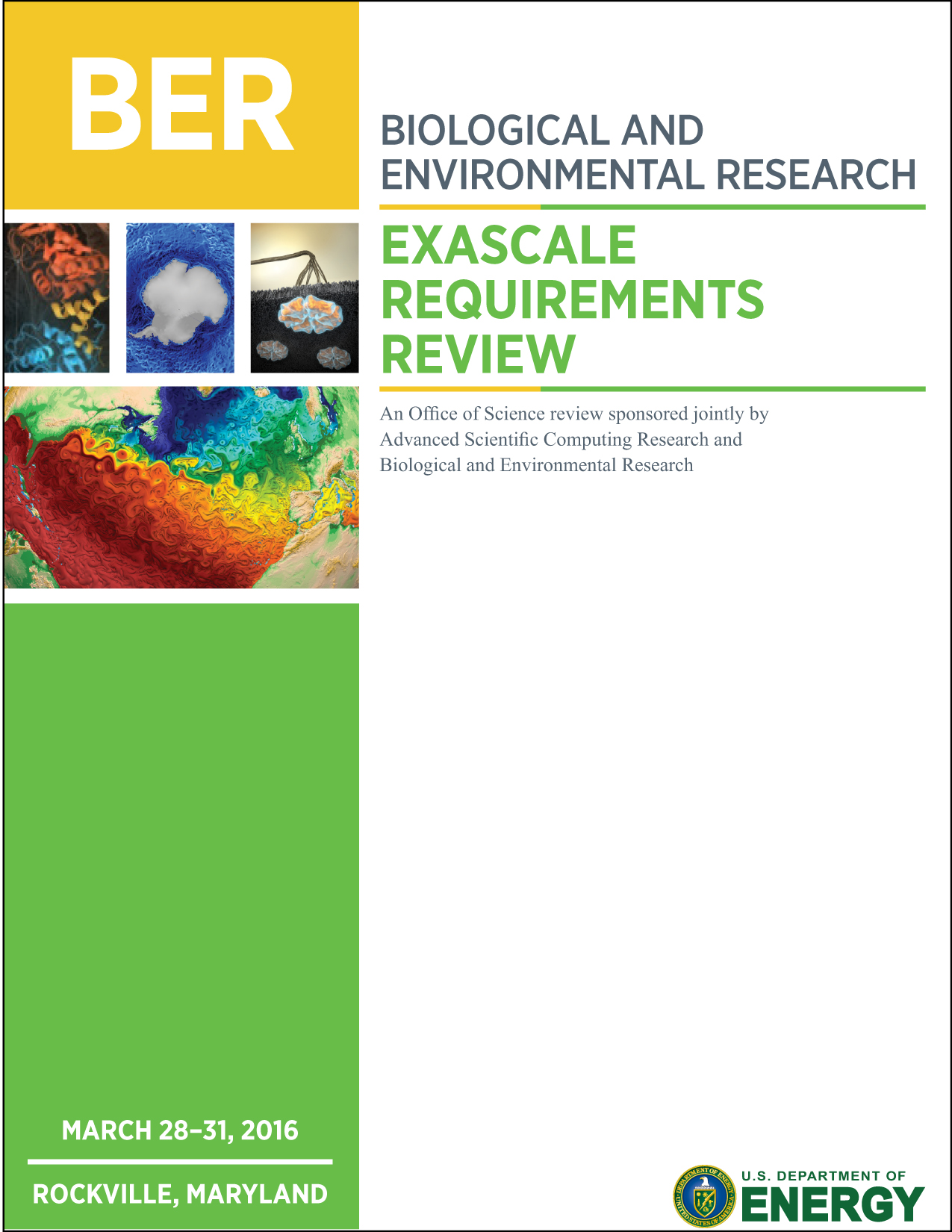 ASCR BER Exascale Requirements Review (GSP-Related Report) | Genomic ...